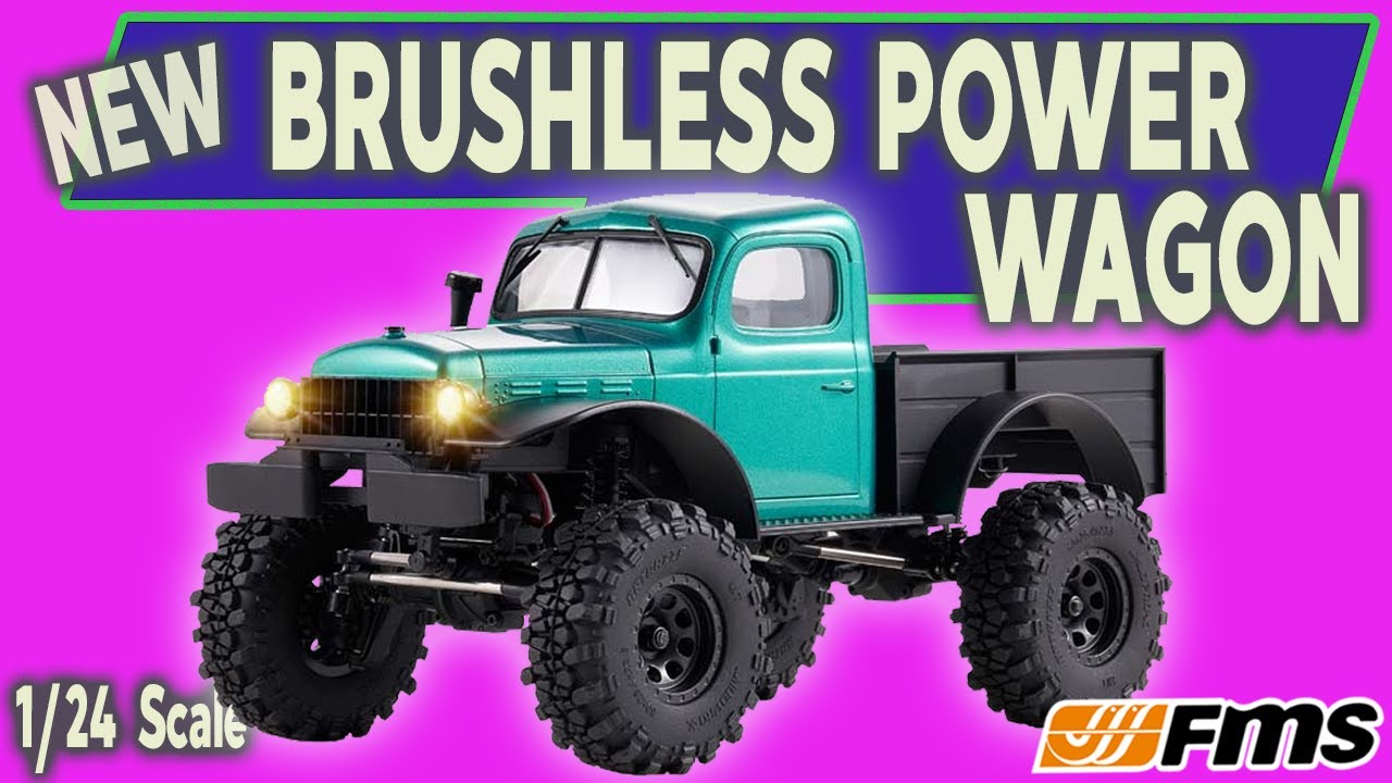 New FMS Power Wagon-Brushless Power for the FCX24 - YouTube