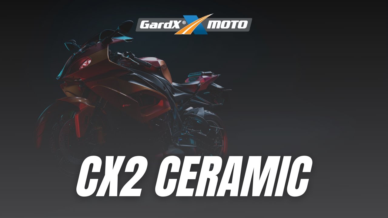 GardX Moto CX2 Ceramic Protection - YouTube