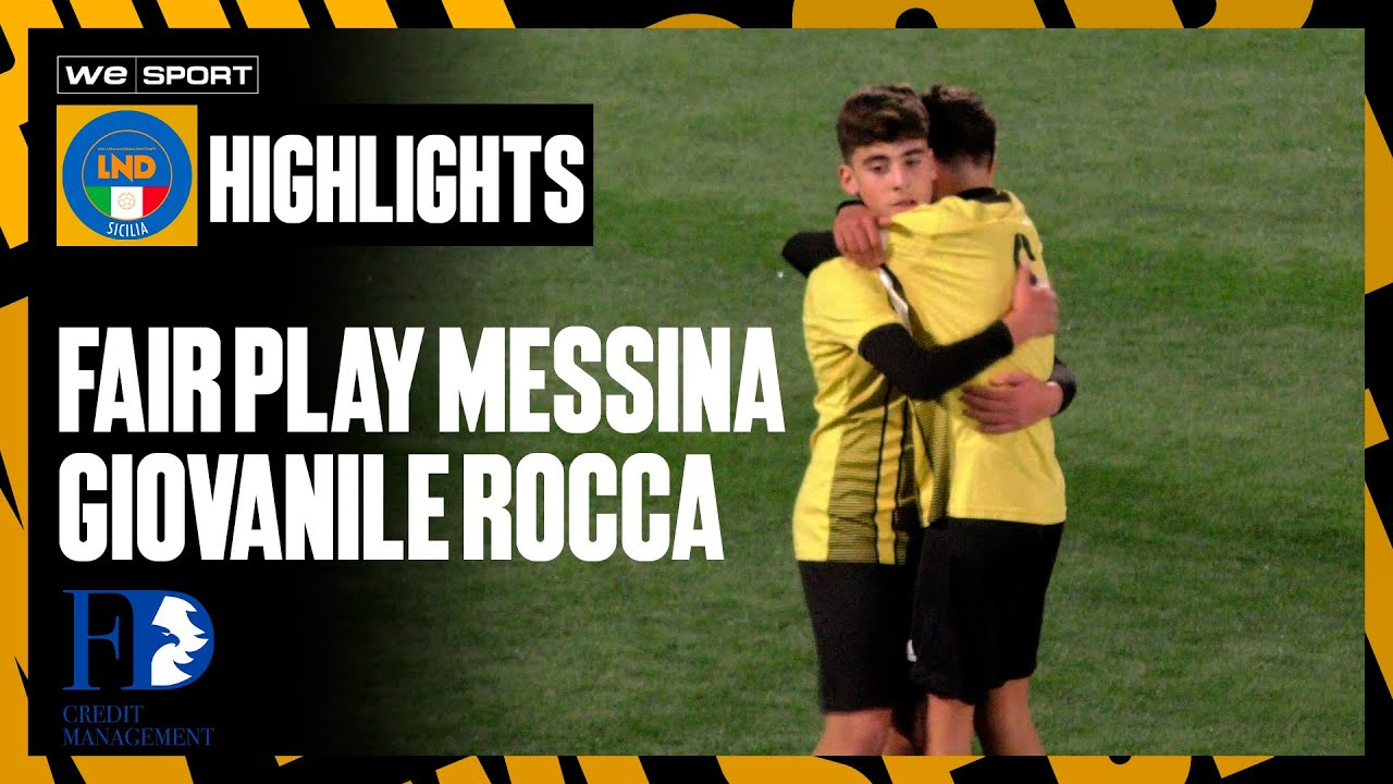 Fair Play Messina vs Giovanile Rocca (Under 16 Regionale - Giornata 14 ...