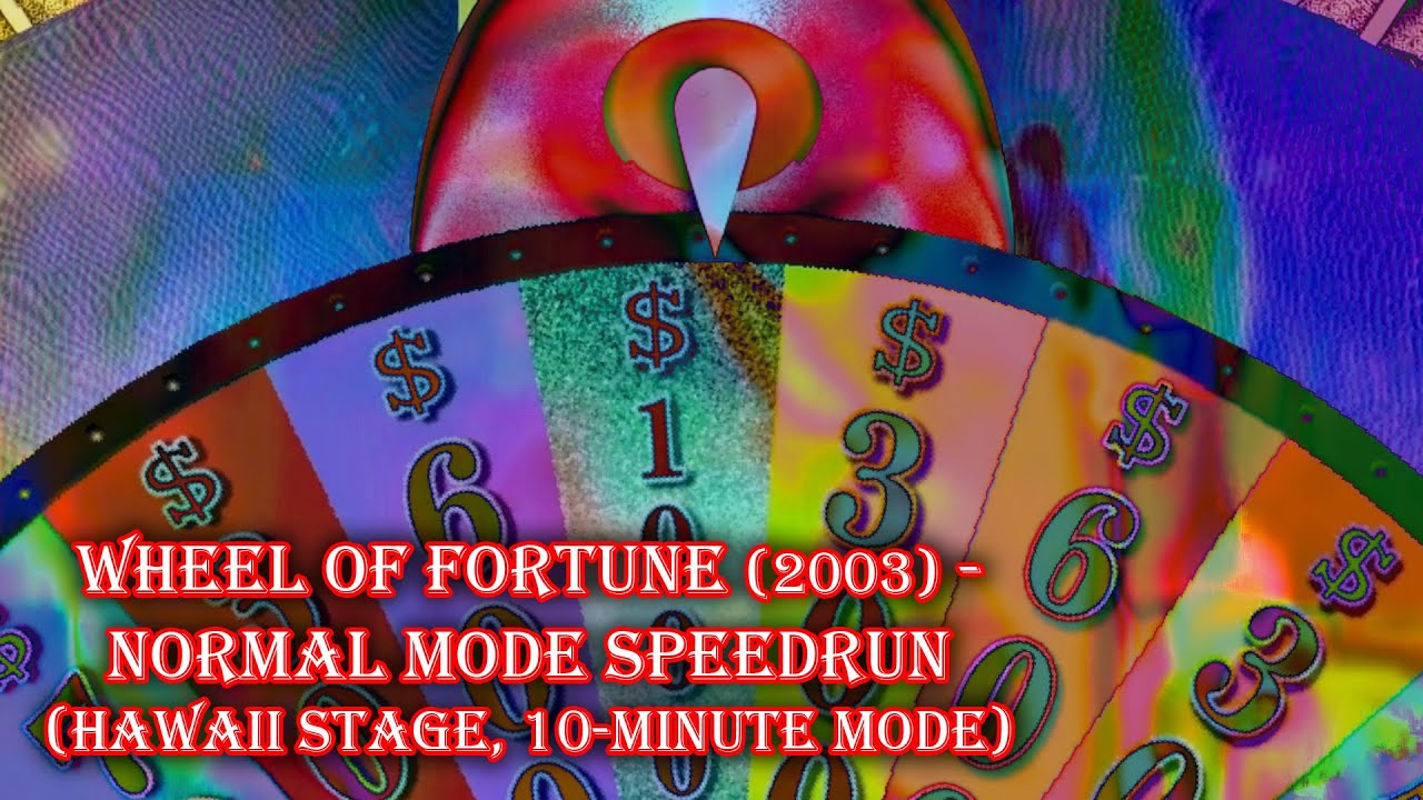 Wheel of Fortune (2003) - Normal Mode Speedrun (Hawaii Stage, 10-Minute ...