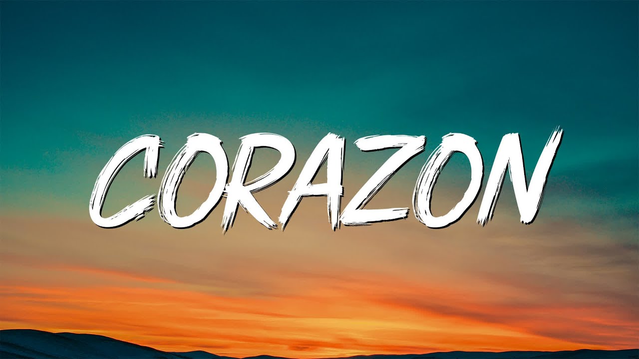 Maluma - Corazón (Letra/Lyrics) ft. Nego do Borel - YouTube