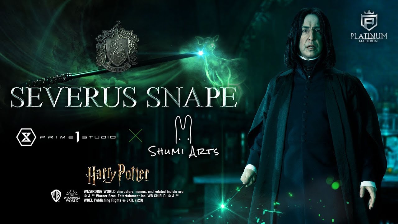 Prime 1 Studio SEVERUS SNAPE (HARRY POTTER) Short CM - YouTube