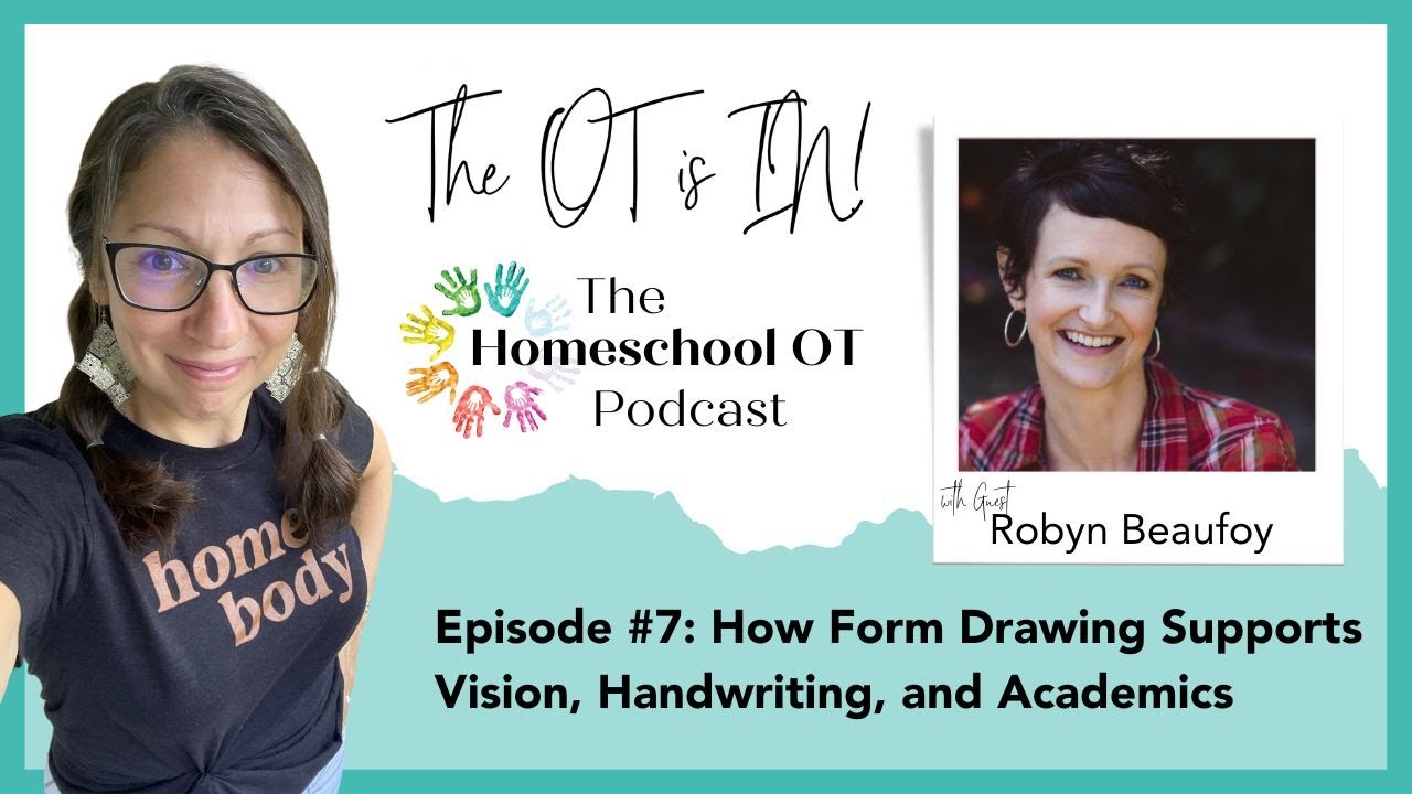 How Form Drawing Supports Vision, Handwriting, and Academics - YouTube