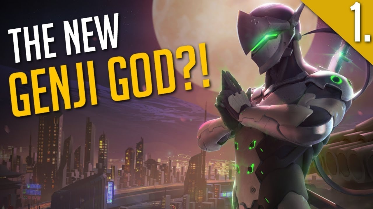 DRAUNZERX-GENJI GOD-OVERWATCH MONTAGE - YouTube