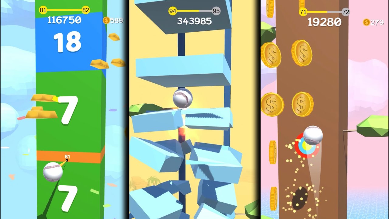 Pokey ball level 71-99 gameplay iOS android app - YouTube
