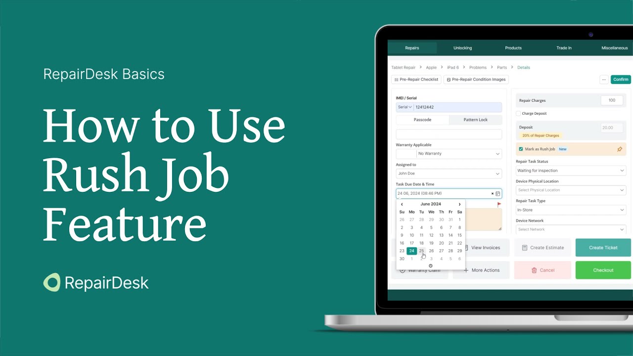 Rush Jobs | RepairDesk - YouTube
