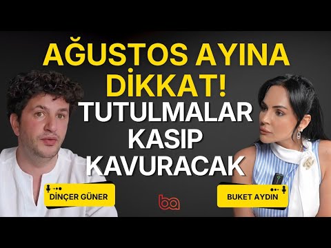 TUTULMALAR ÇAĞI başladı! Her şeye hazırlıklı olun! #astrolog Dinçer Güner | Buket Aydın 