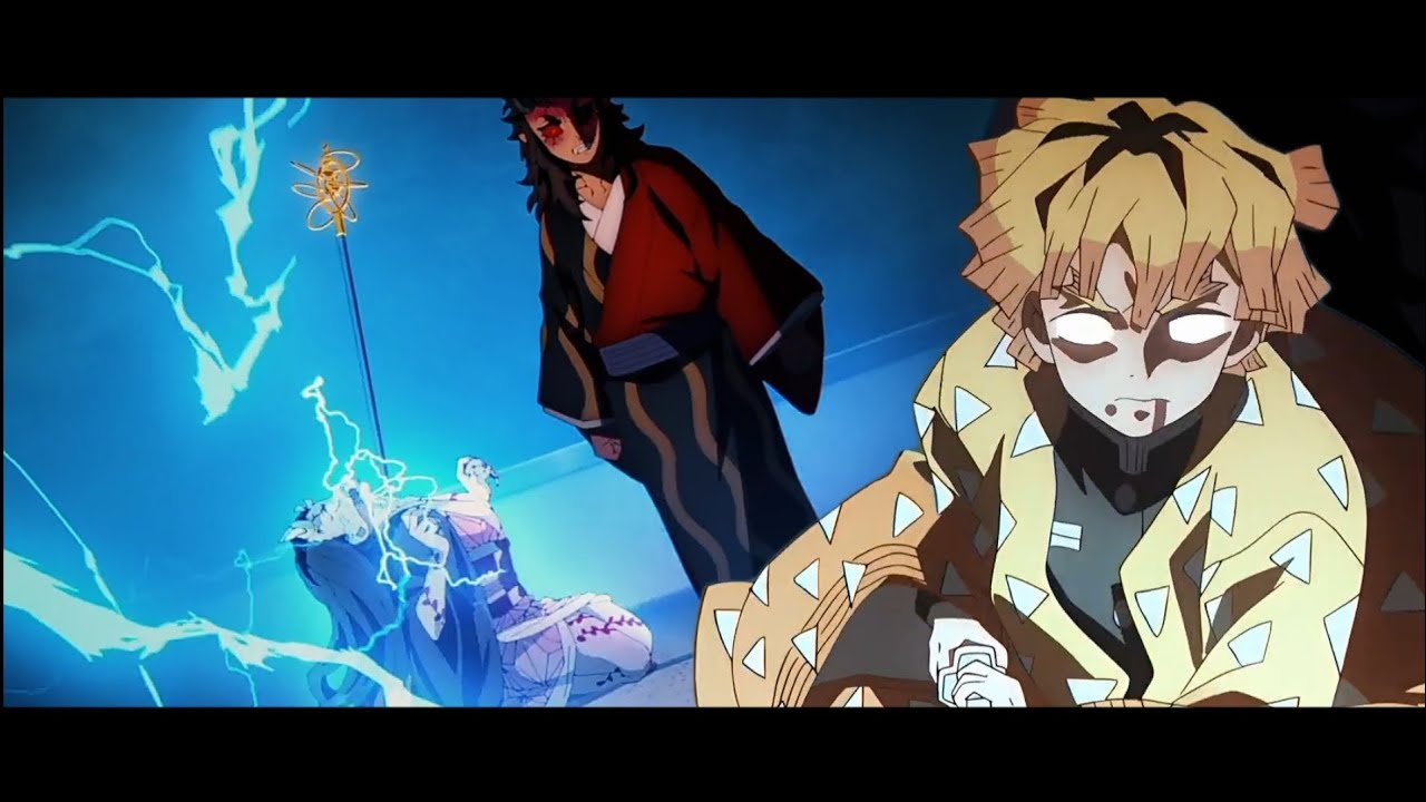 Zenitsu Protects Nezuko - YouTube