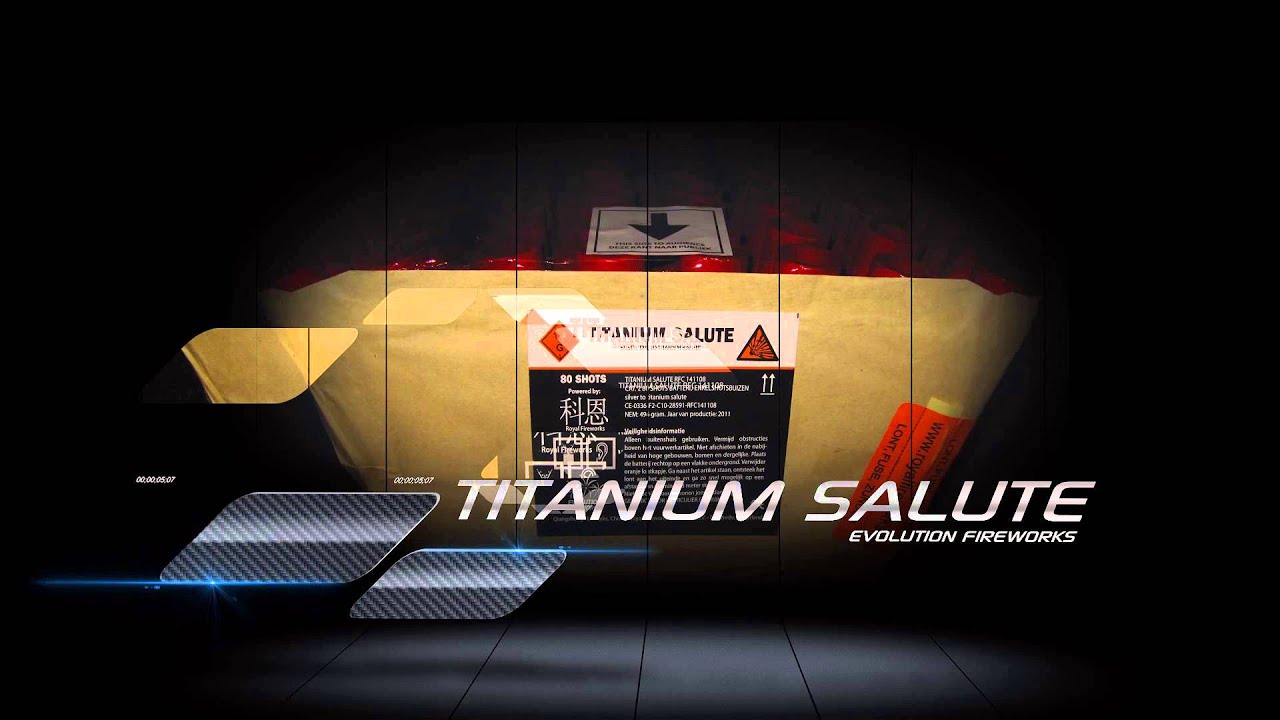 Titanium Salute (Evolution Fireworks) - YouTube