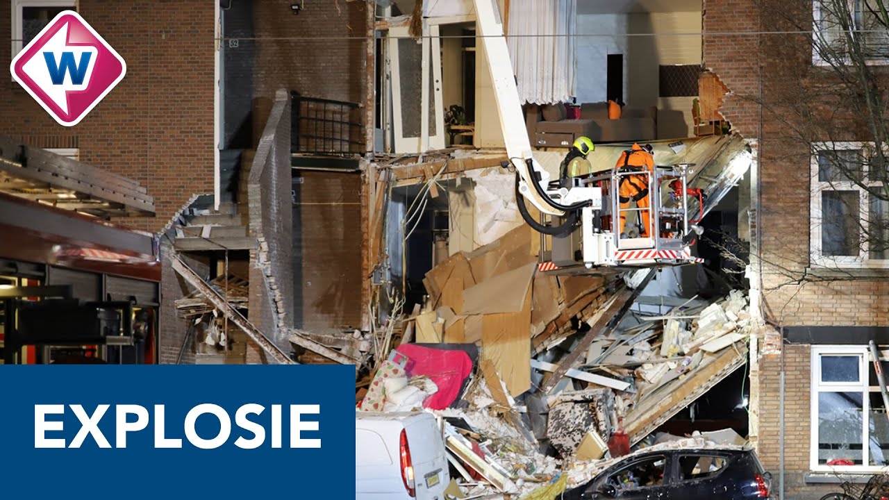 Eerste beelden van ravage na explosie in Den Haag - OMROEP WEST - YouTube