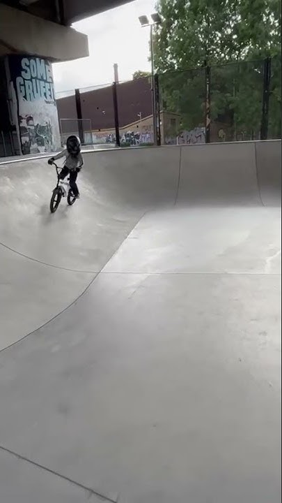 4 year old bmx biker at skatepark #shorts - YouTube