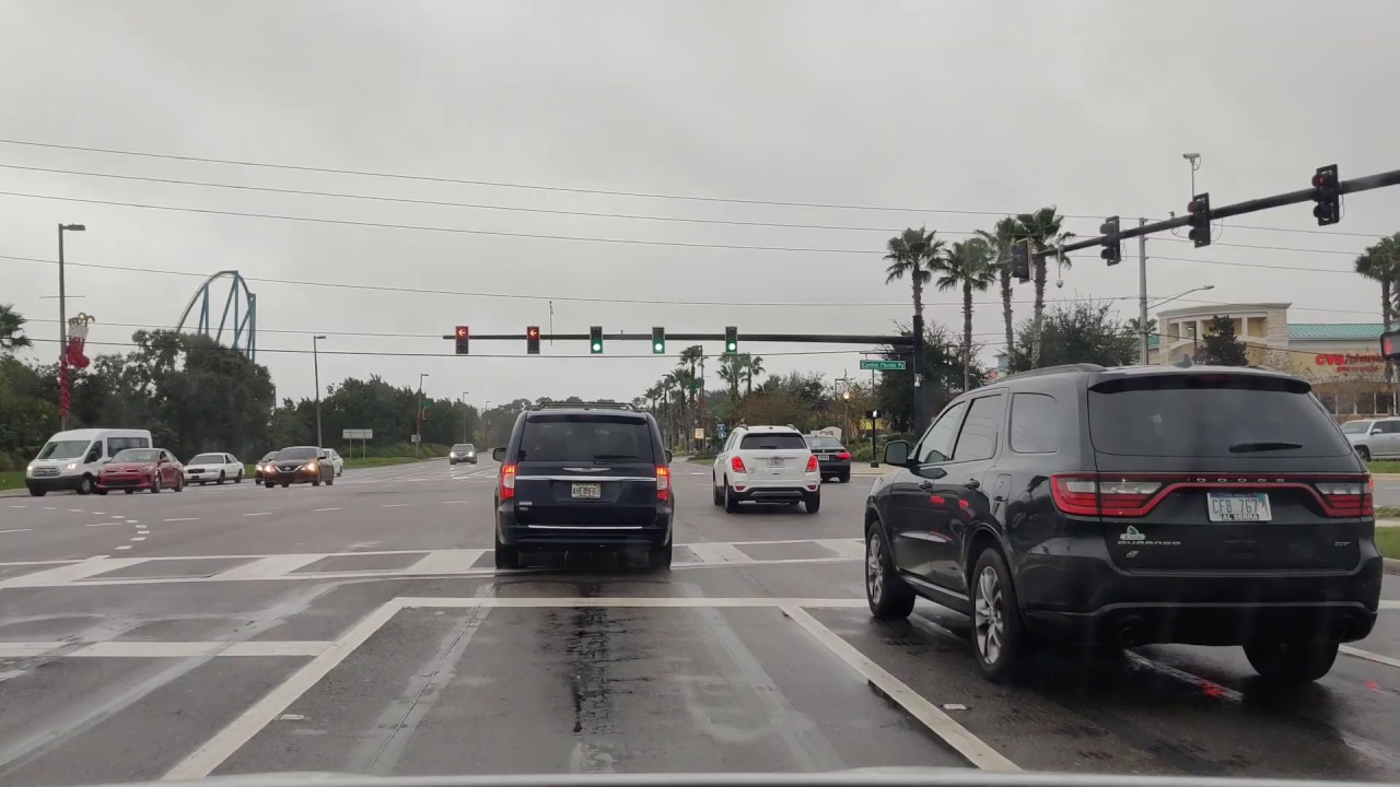 Driving on International Drive in Orlando - YouTube