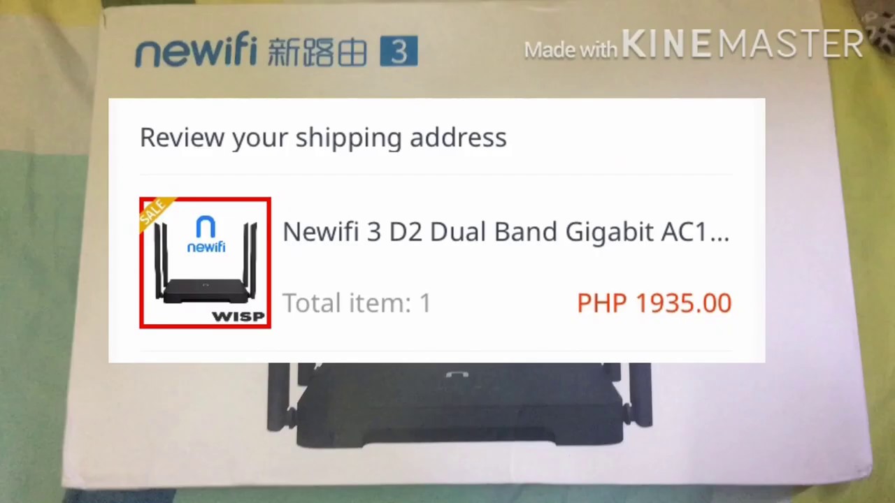 Newifi 3 D2 Dual Band Padavan FW unboxing - YouTube