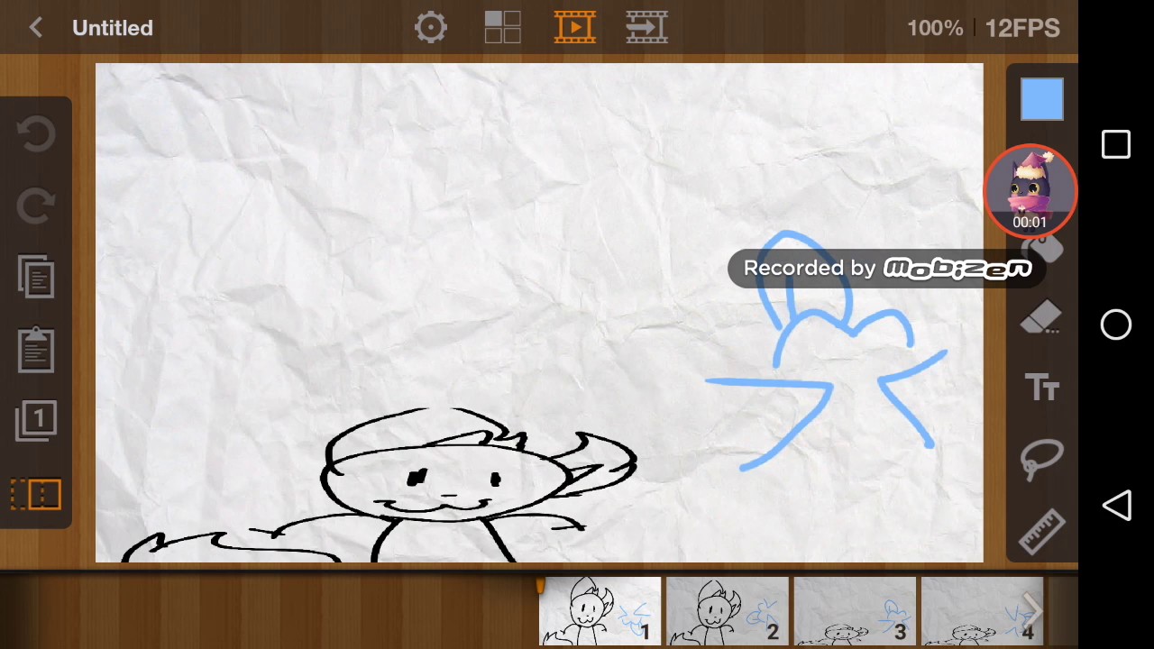 A little things with the old flipaclip - YouTube