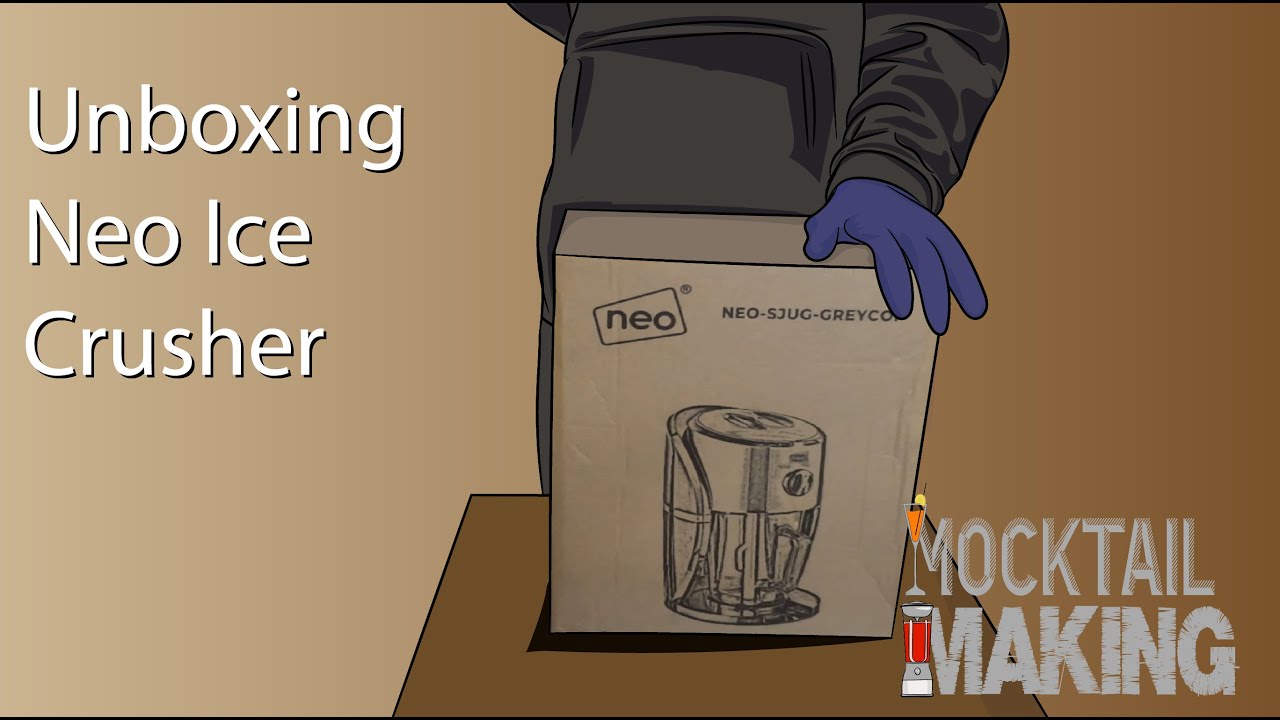 Neo Ice Crusher Slush Machine Unboxing - YouTube