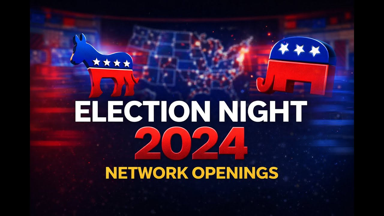Election Night 2024 — How It Started on Live Television - YouTube