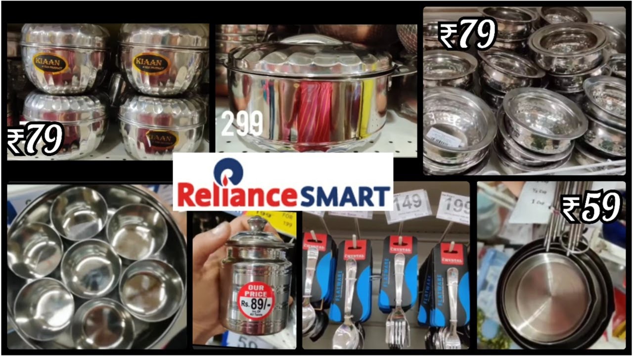 Reliance Smart - Offers & Must buy Stainless steel essentials and ...