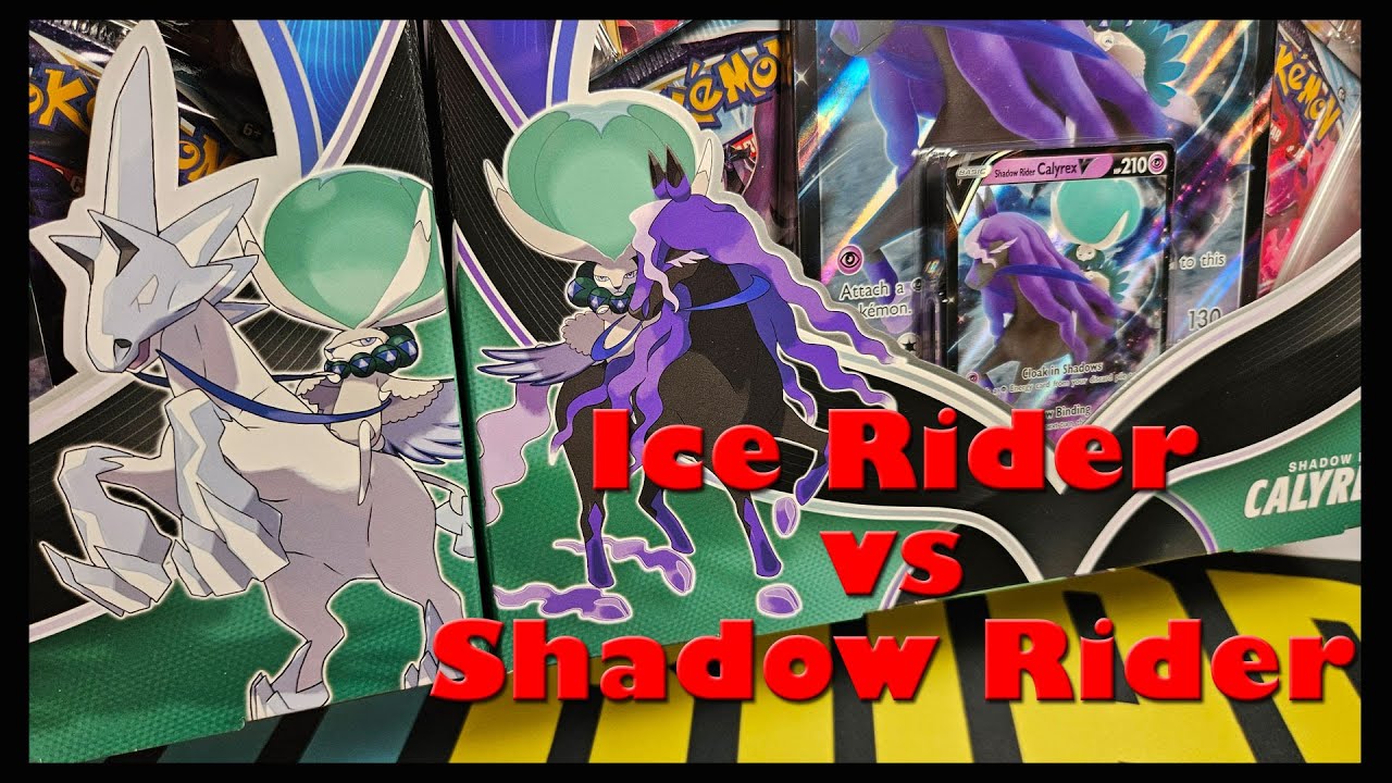 Ice Rider Calyrex vs Shadow Rider Calyrex Which REIGNS SUPREME? - YouTube