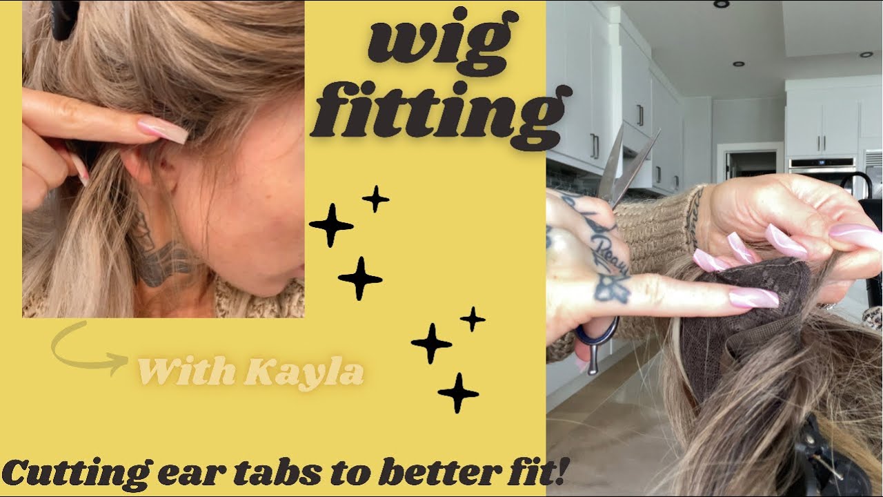 How to make your wig fit more snug!adjusting the fit of your wig - YouTube