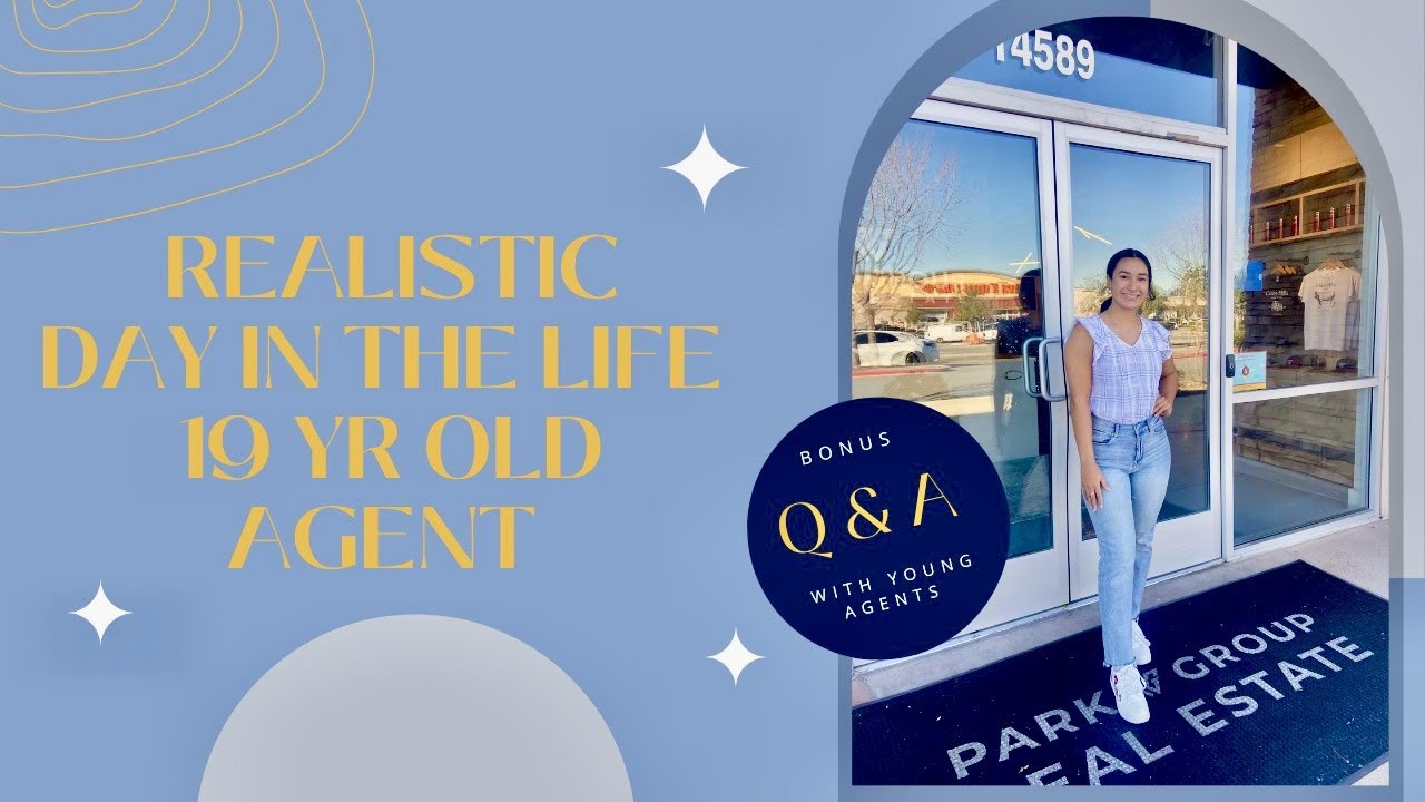 Day In the Life of a Young Real Estate Agent | 19 Year Old Agent - YouTube