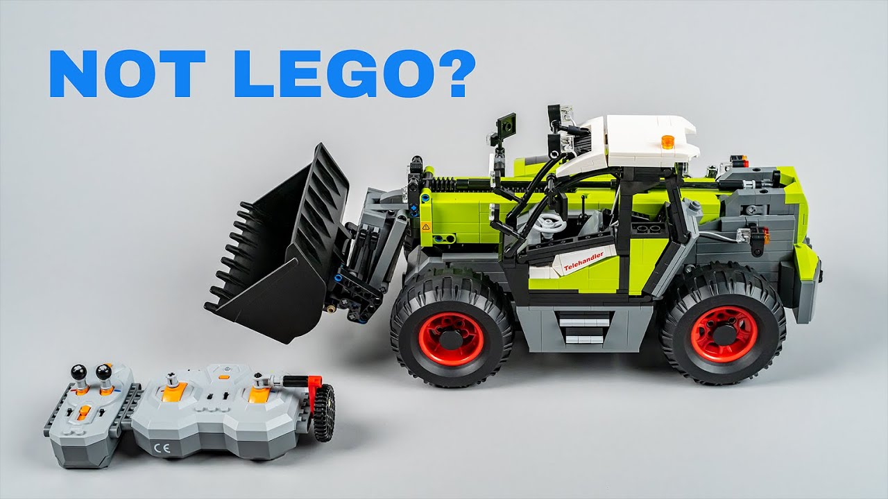 Detailed REVIEW: CaDa Building Kit - Telehandler Multi-function Loader ...