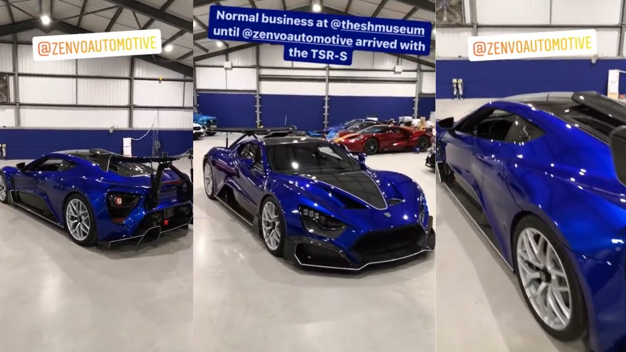 Zenvo TSR-S in the garage - Shmee150 - YouTube