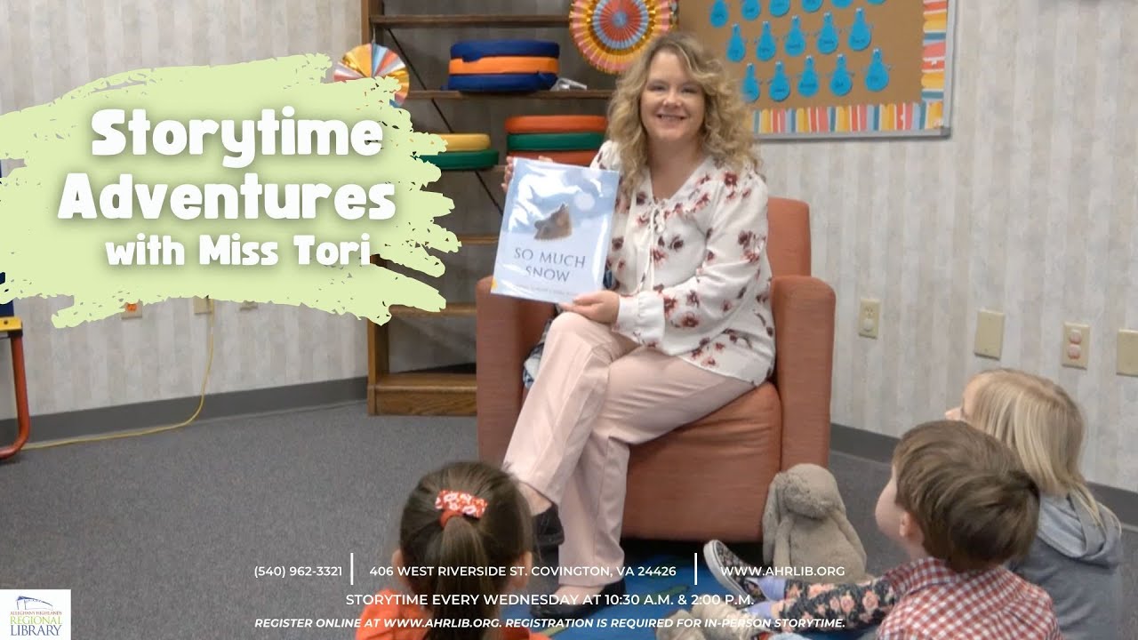Read Along | Spring Story for Kids | Storytime Adventures with Miss ...