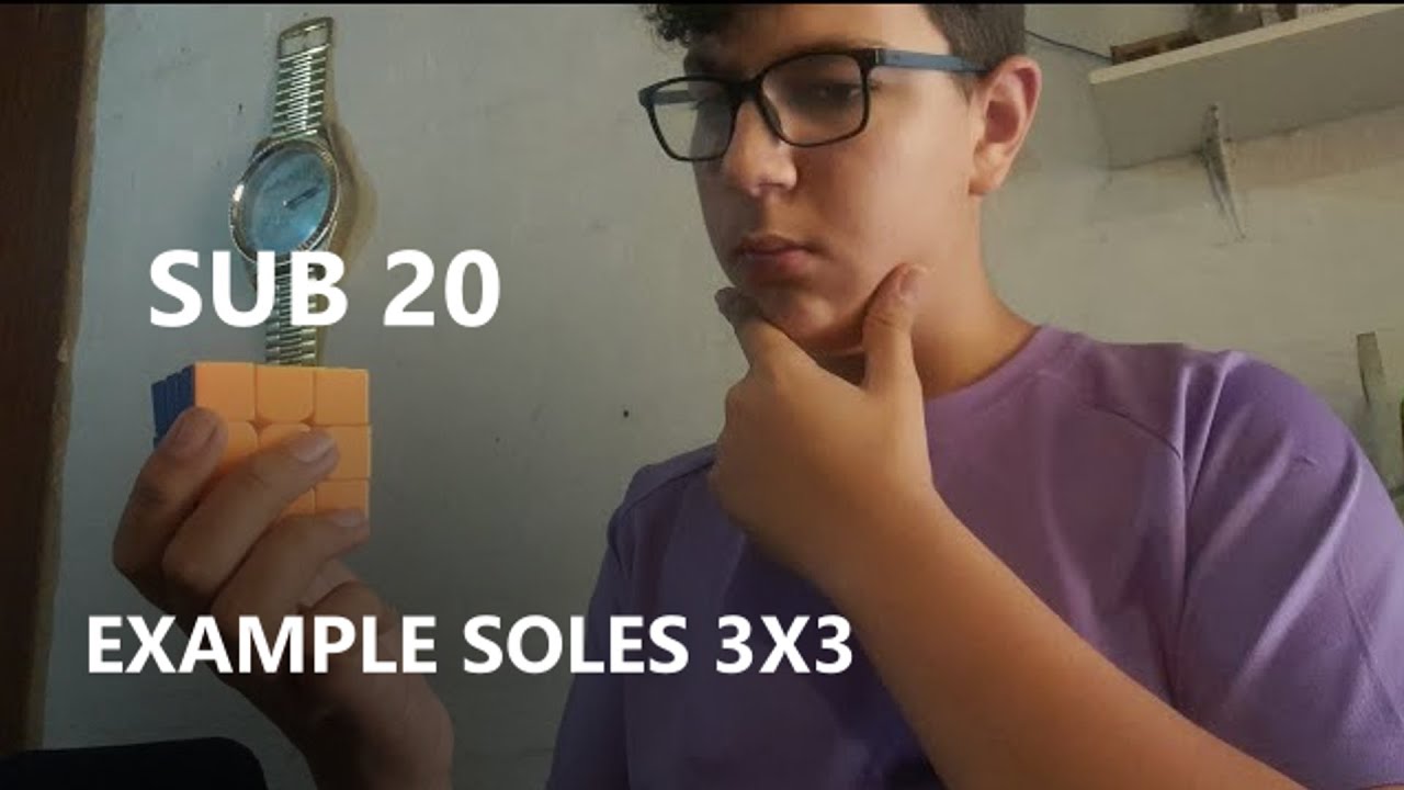 Example solves 3x3 - YouTube