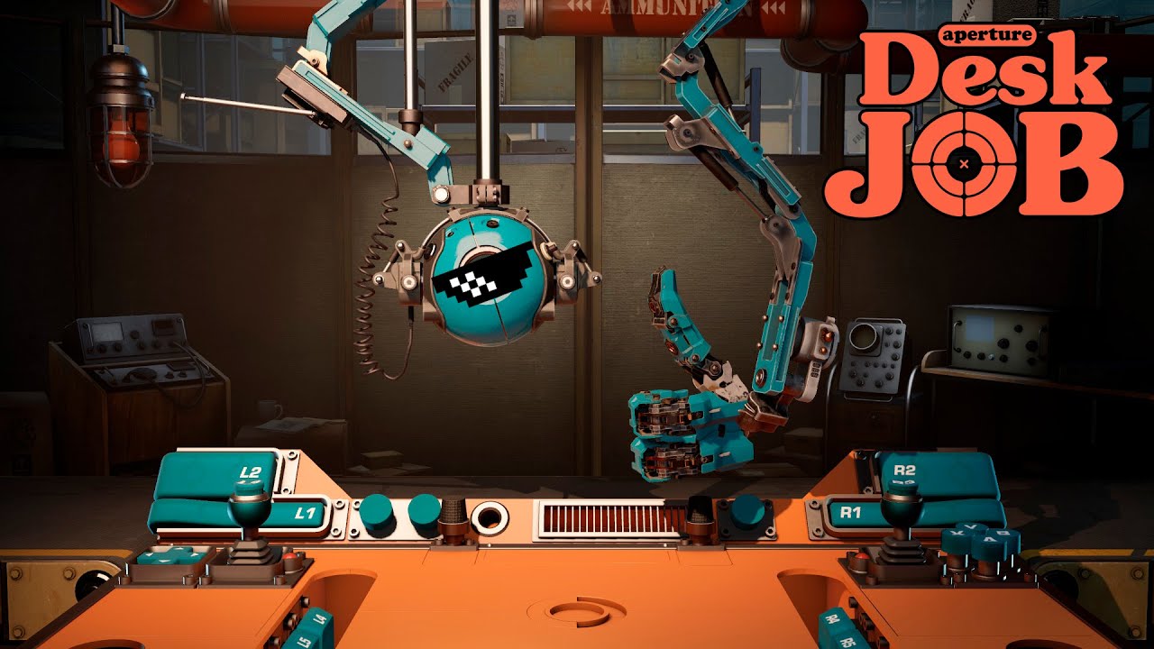 APERTURE DESK JOB completo - YouTube