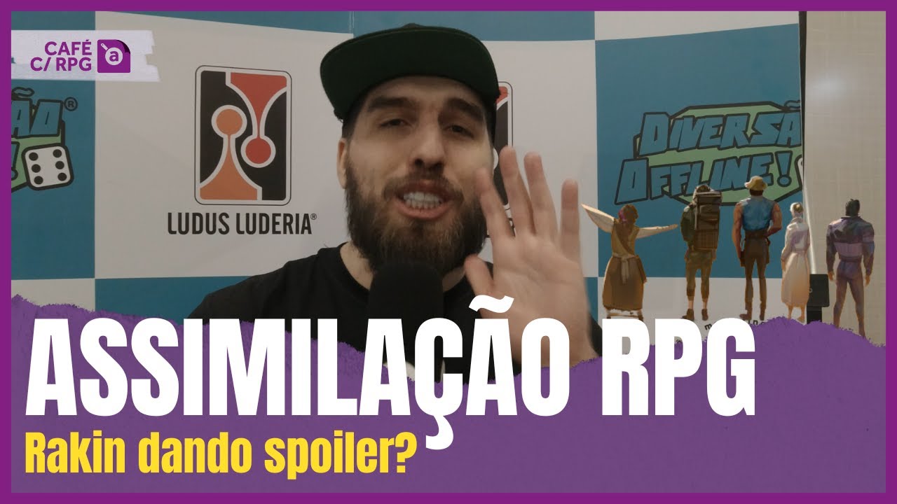 ASSIMILAÇÃO RPG: ENTREVISTA COM RAKIN DURANTE DIVERSÃO OFF-LINE. Café ...