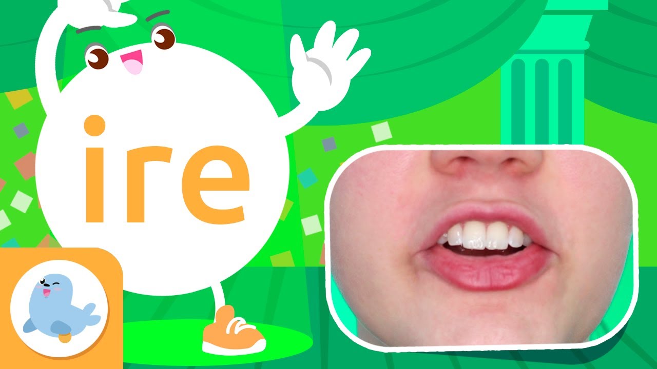Phonics for Kids 🗣 The IRE Sound 🔥Phonics in English 🌊 - YouTube