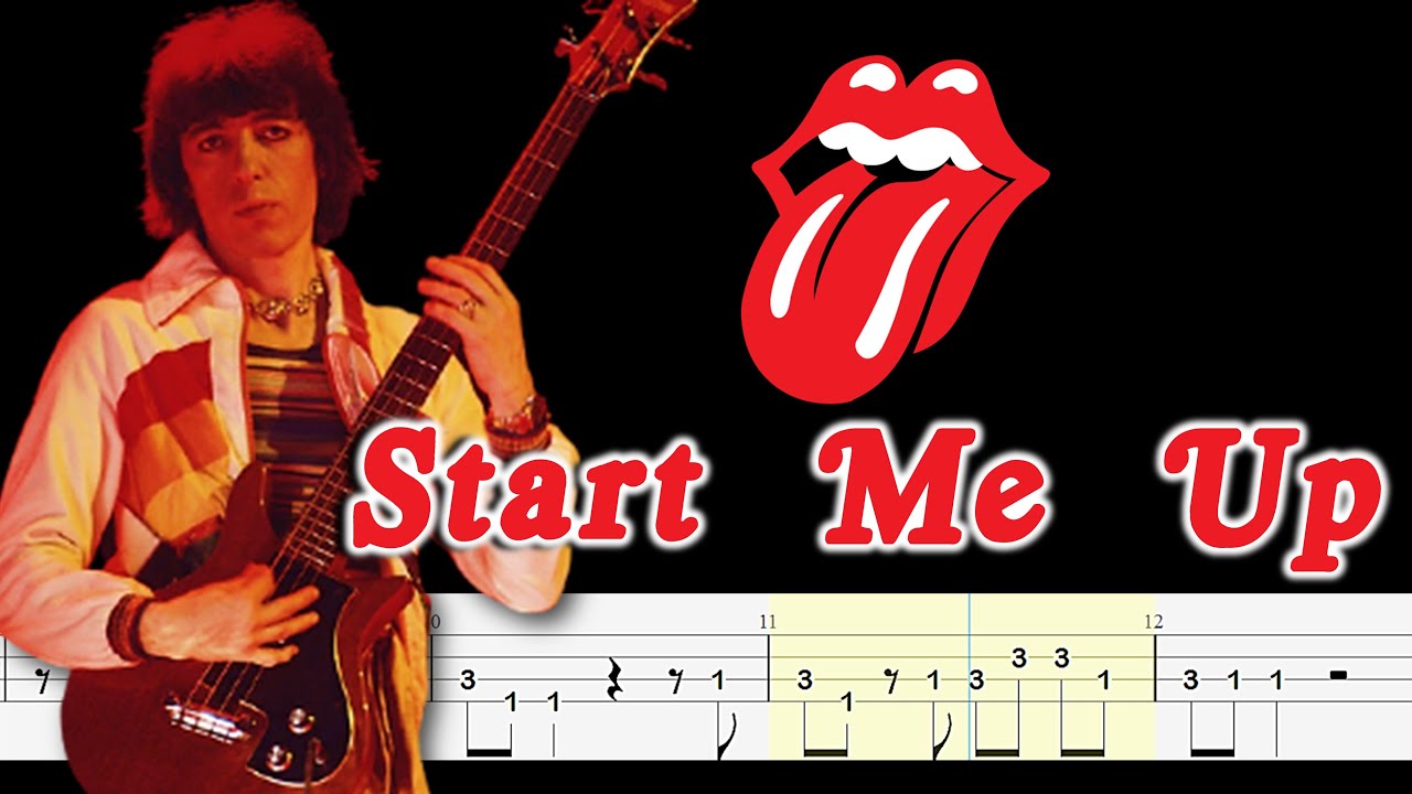 The Rolling Stones - Start Me Up (Official Bass Tabs) By Bill Wyman ...