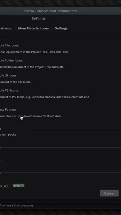 😉 USO ESSE PLUGIN PARA ÍCONES NO PHPSTORM 👀 - YouTube
