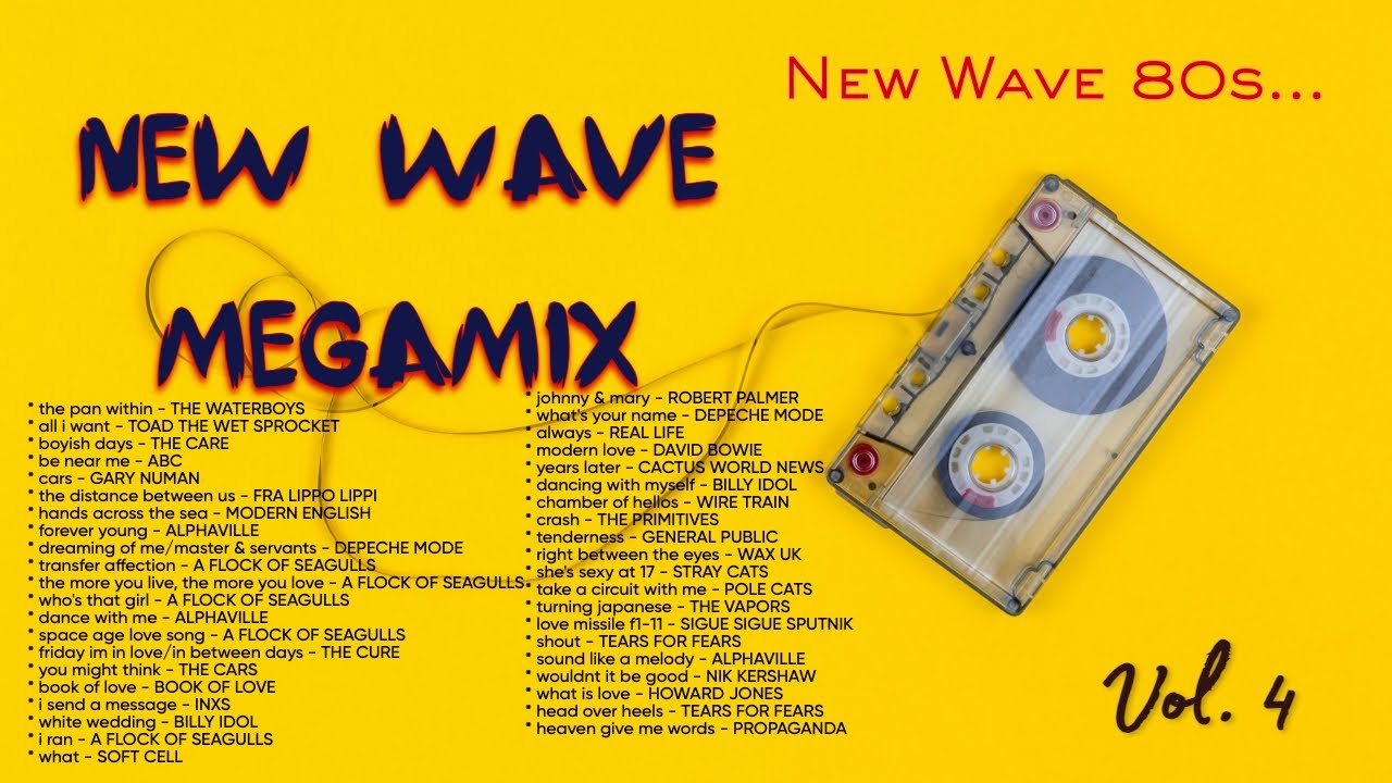 New Wave Diary Megamix vol 4 The BEST of 80's - YouTube