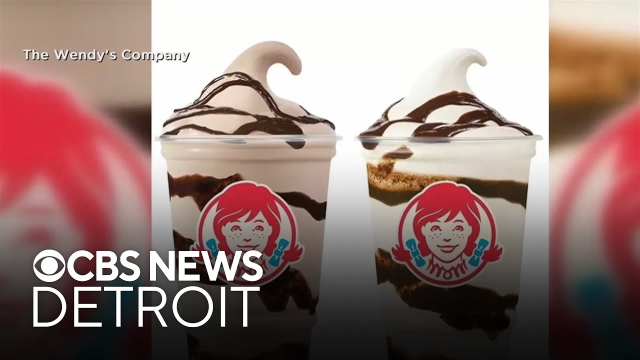 Wendy's debuts new Thin Mint Frosty - YouTube