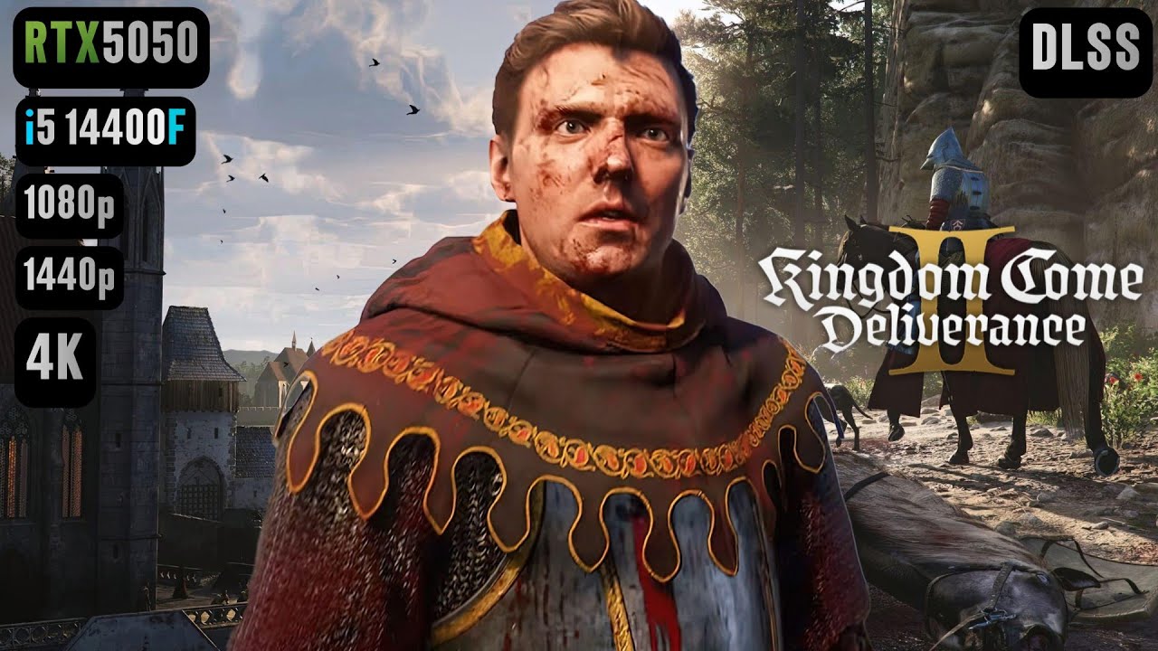 Kingdom Come: Deliverance 2 RTX 5050 FPS TEST | RTX 5050 & i5 14400F ...