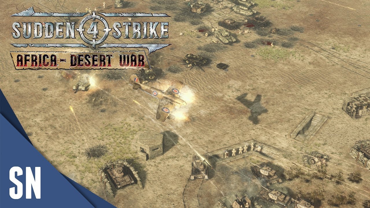 Battle #1 Battle of Sidi-Barrani - Sudden Strike 4 - Africa Desert War ...