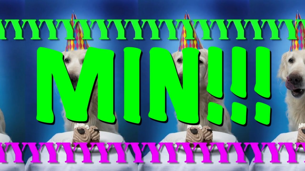 HAPPY BIRTHDAY MIN! - EPIC Happy Birthday Song - YouTube