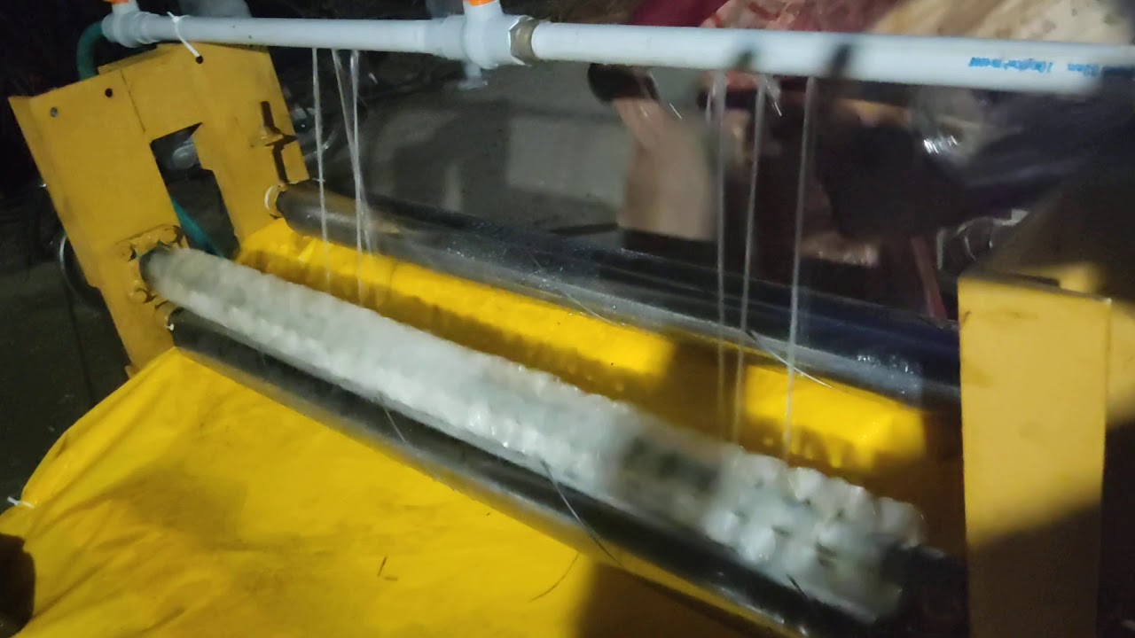 Areca leaf cleaning machine part 2 - YouTube