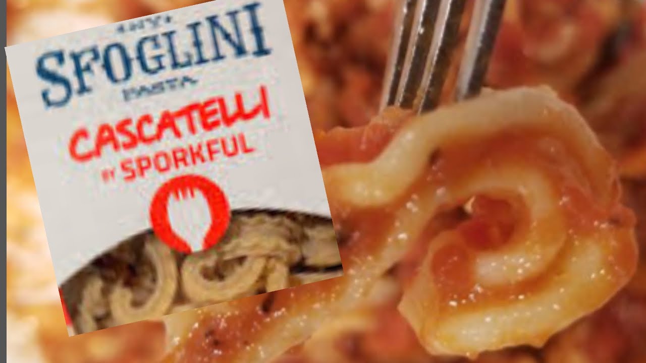 Cascatelli Sporkful Pasta A Brand New Pasta Shape - YouTube