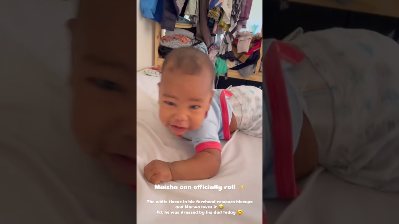 IAM MARWA'S SON PRINCE MAISHA CAN FINALLY ROLL #iammarwa # ...