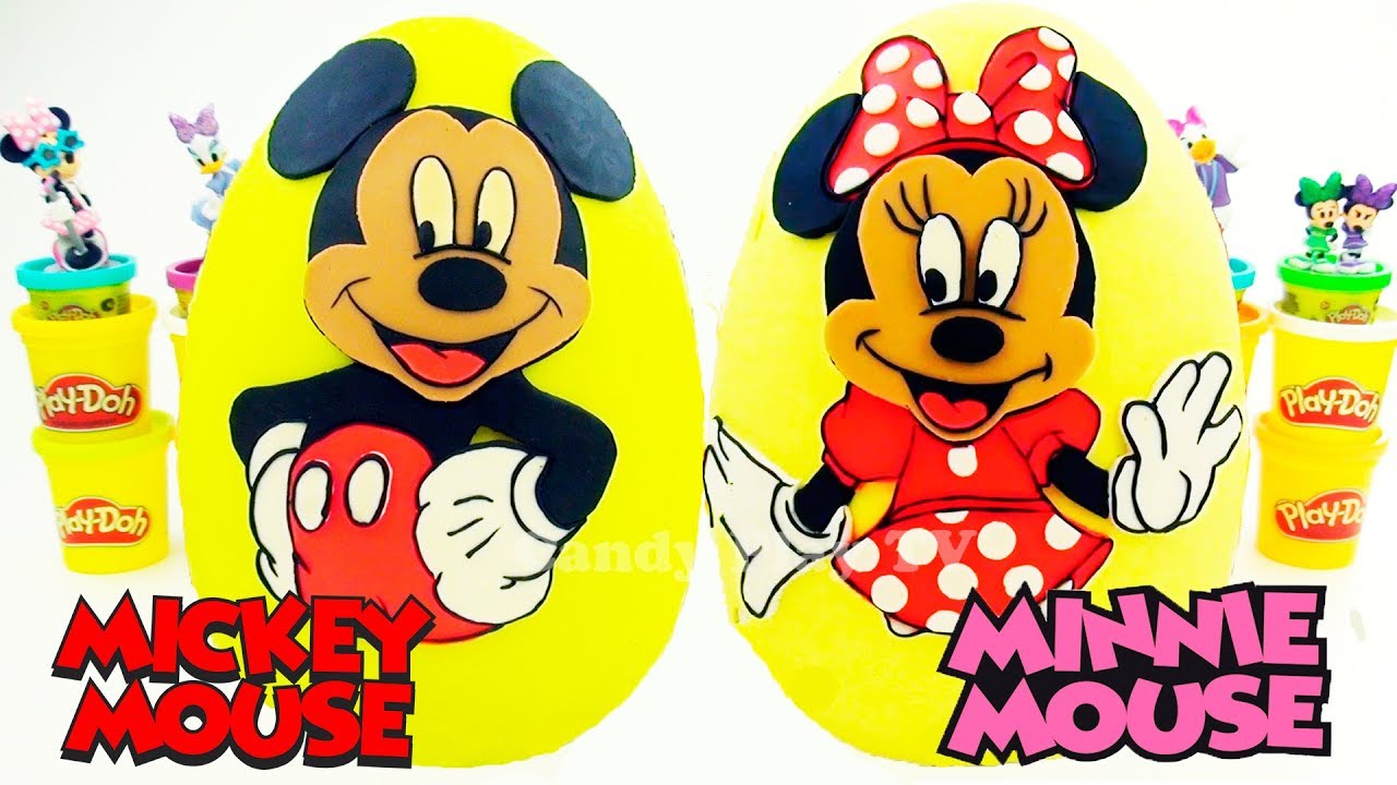 Huge Play Doh Surprise Eggs Mouse | Learn Colors Play Doh | Learn ...