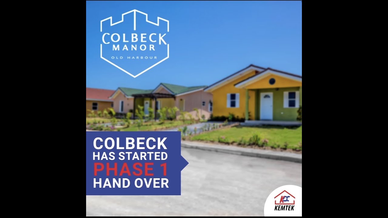 Colbeck Manor, Old Harbour, St. Catherine Now Selling and Update On ...