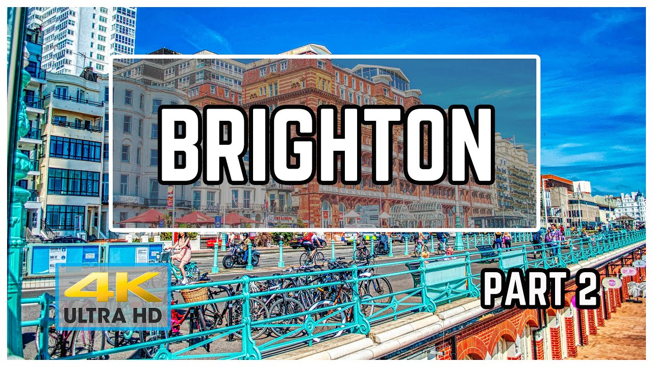 4K Brighton Driving Downtown Video UK - Part 2 - YouTube
