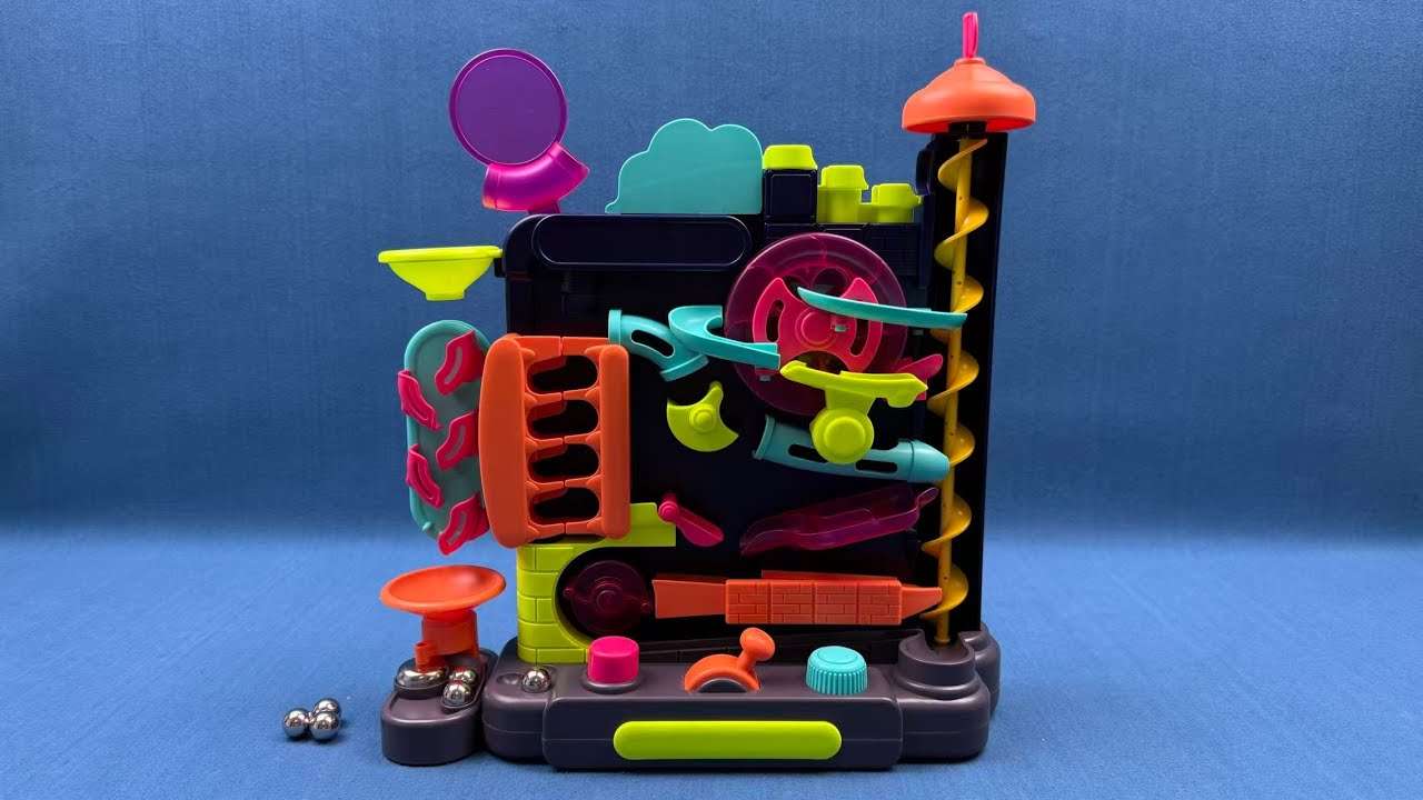 9 Minute Satisfying Marble Pass-Through Adventure Building Block Toy ...