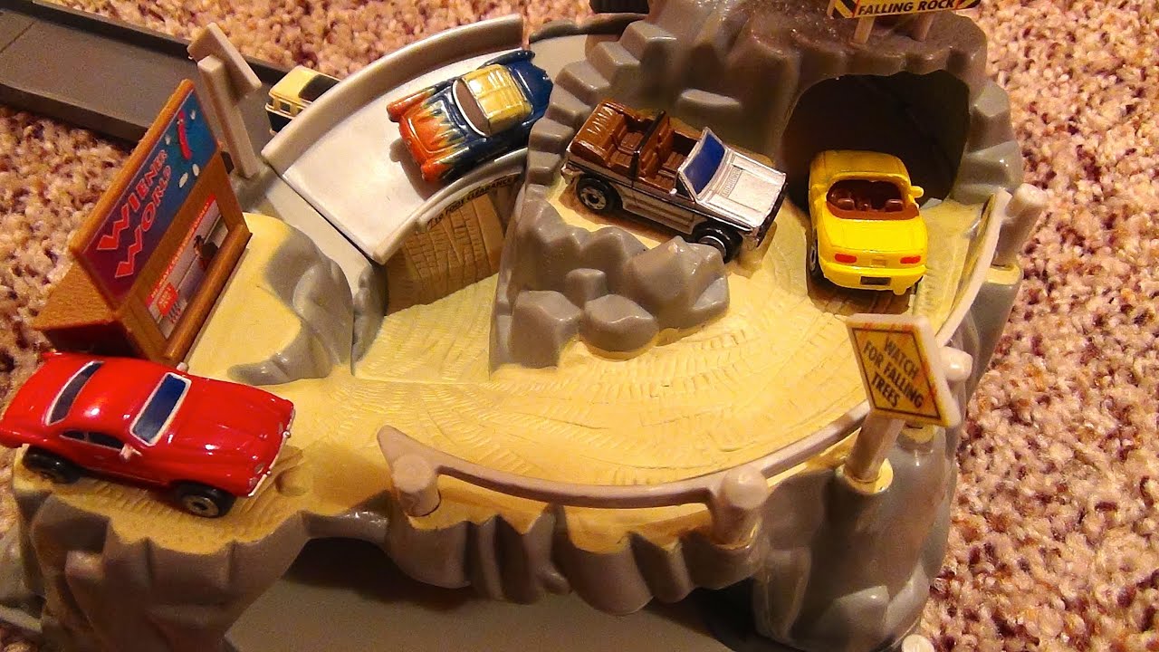 Micro Machines Yikes! Peak Hiways & Byways Playset by Galoob Toys - YouTube