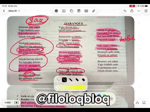 Əliağa Kürçaylı “Qaranquş” şeirinin təhlili.