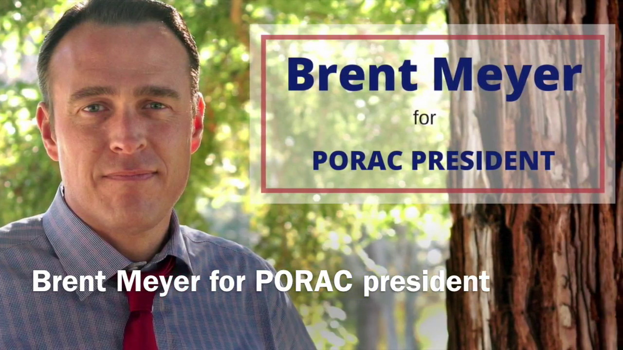Brent Meyer for PORAC president - YouTube