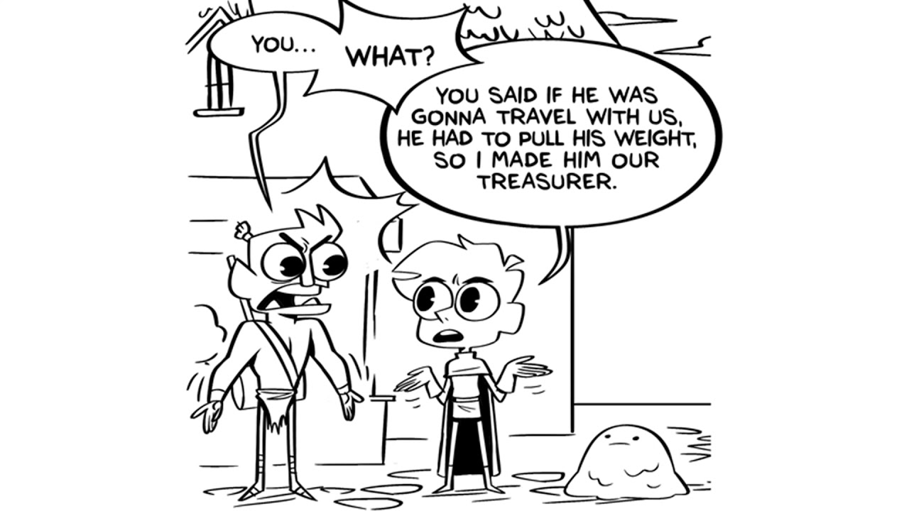 Blobert the Treasurer (TaTeRPiG Dungeon and Dragons Comic Dub) - YouTube