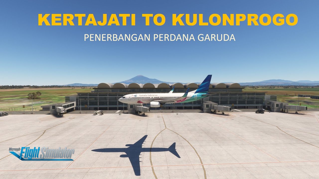 [MSFS] Garuda Indonesia Passion Jewelry | Bandung - Jogja ️ Full Flight ...